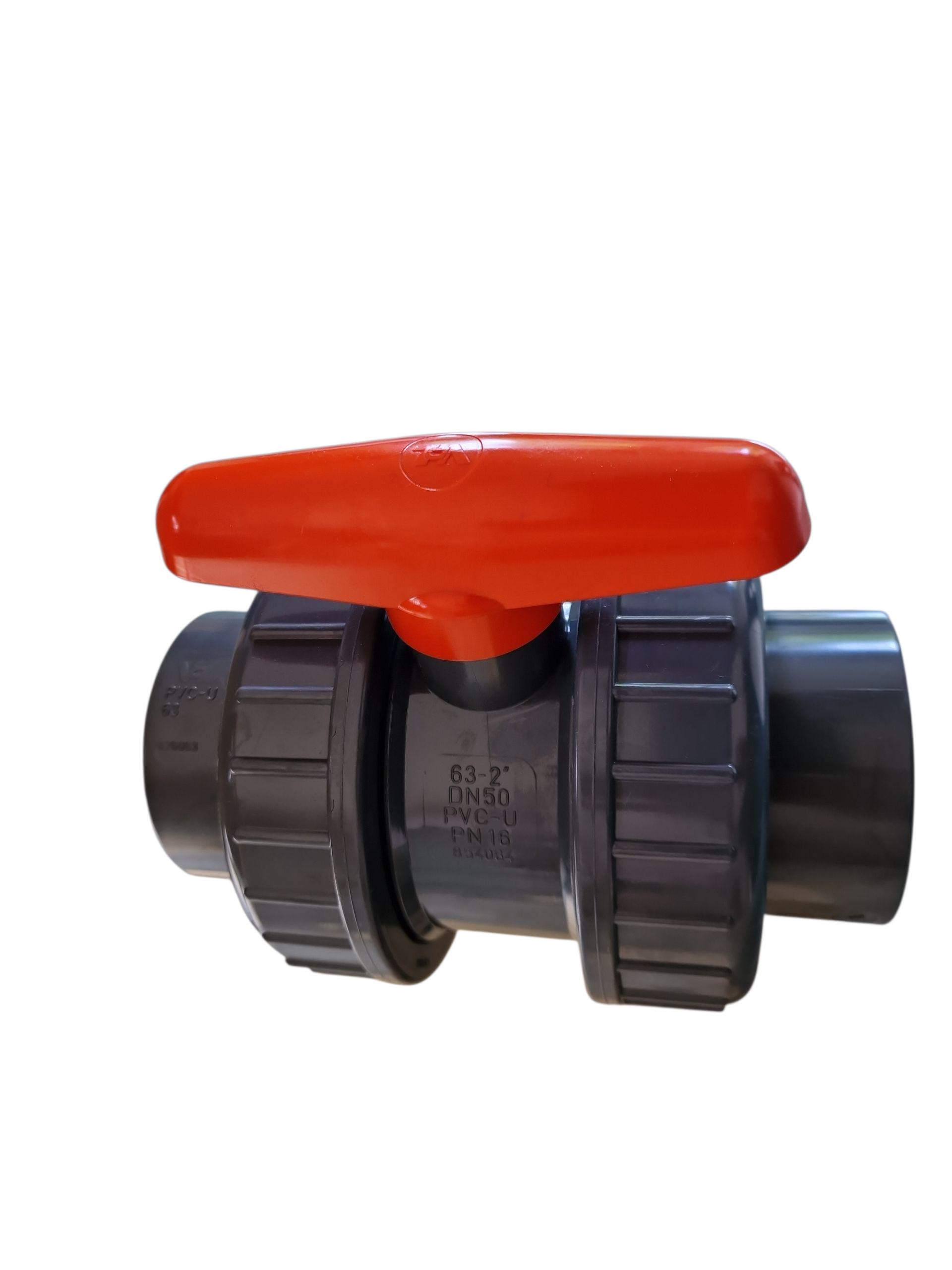 KULANO.store - PVC Kugelhahn VDL Typ DIL – 40 mm × 40 mm | PN16 | KULANO